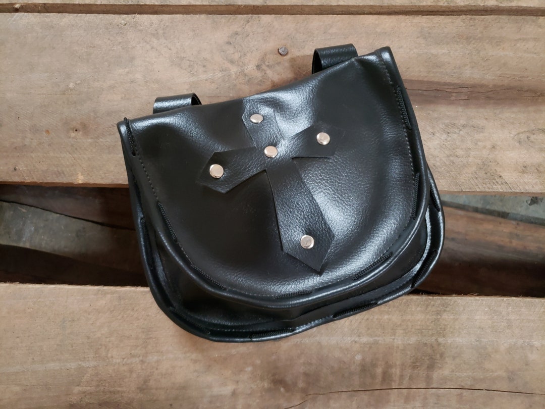 Gothic Priest Belt Pouch Medieval Christian Cross of God Waist Bag ...