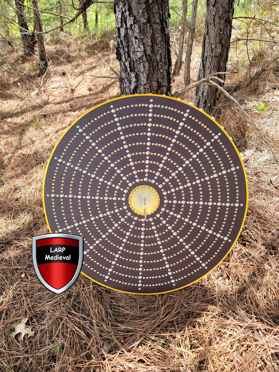 Scottish Targe Highland Warrior Medieval Shield With Spike Leather ...