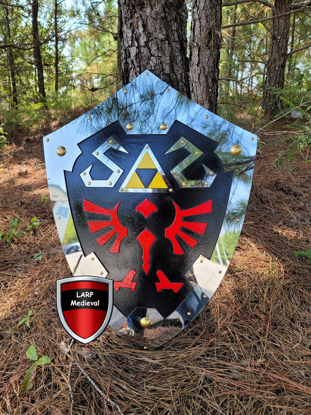 Dark Link Legend of Zelda Hylian Shield A Link Between Worlds - Etsy