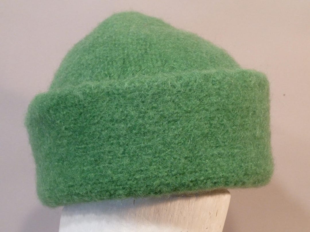 Jade Green Felted Wool Hat - Etsy