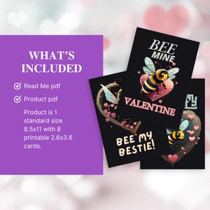 Printable Valentines Day Card for Kids. Perfect for Preschool or Class ...