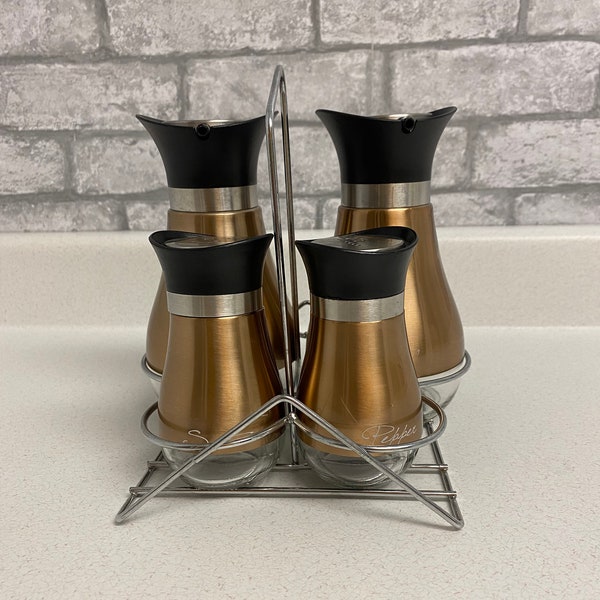 Salt Pepper Caddy - Etsy