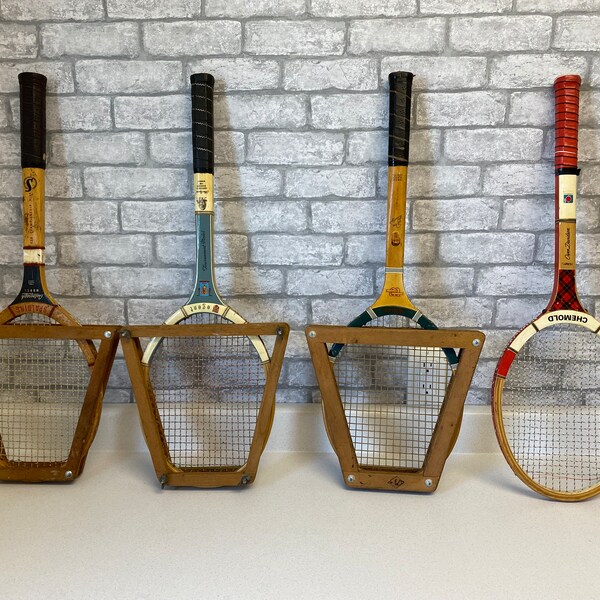 Wooden Tennis Racket - Etsy