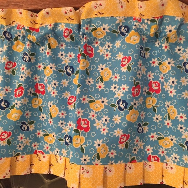 Yellow Valance - Etsy