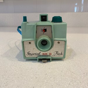 Vintage Camera, Mint Green, Imperial, Mark XII, Retro, MCM, Mid Century ...