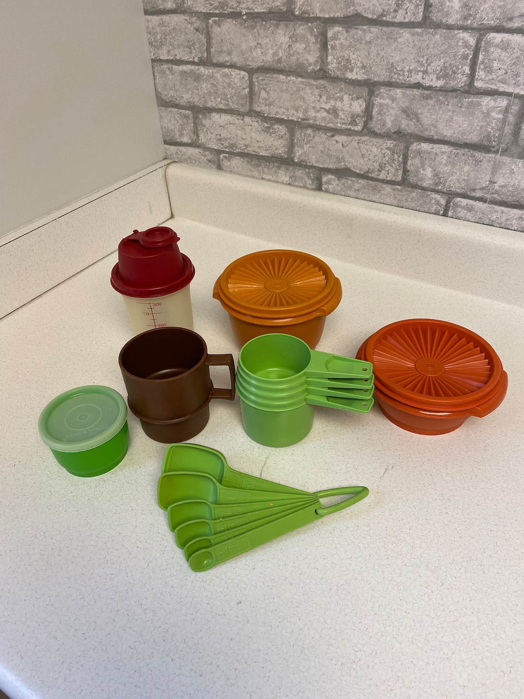 Vintage Tupperware, Misc. Pieces, Sold Individually, Measuring Cups ...