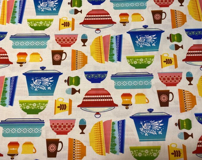 Fabric, Vintage Hunt by Michael Miller, by the Yard, Half Yard, Fat ...