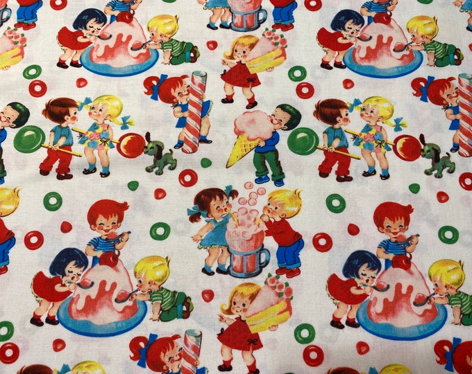 Fabric Panel, Baked With Love Bakery Panel by Louise Nisbet for Michael ...