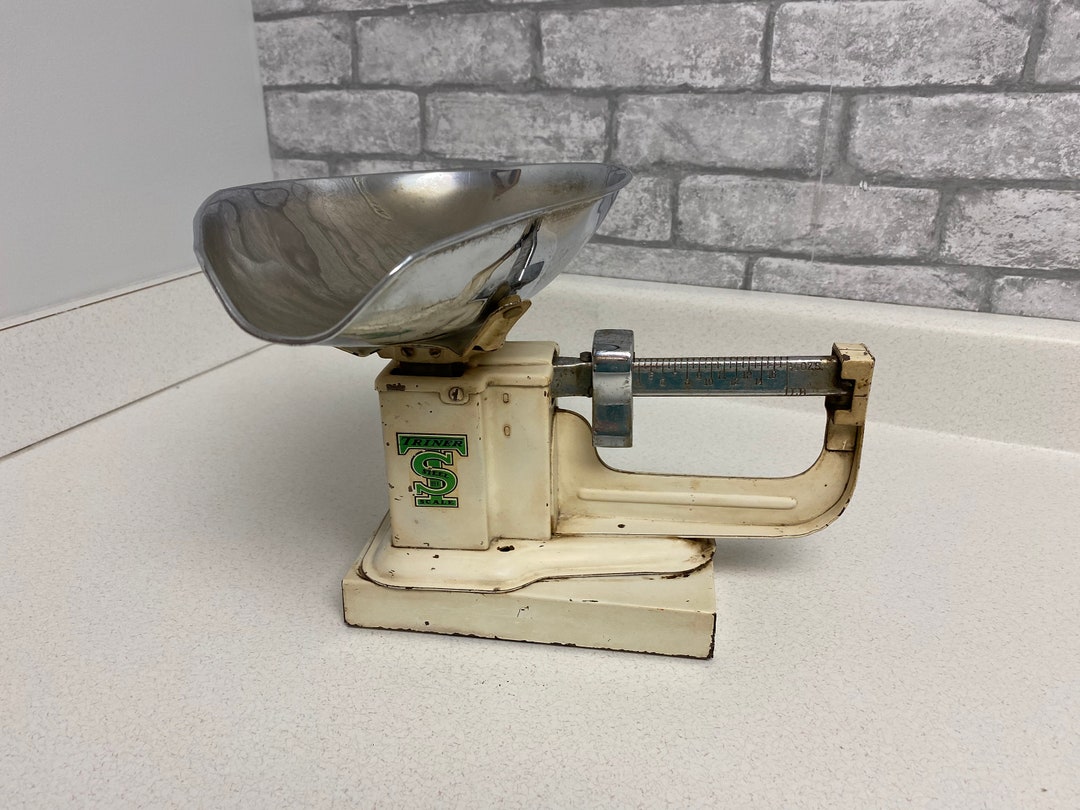 Vintage Triner Steel Scale, 1 Pound, Candy, General Store, Metal, Works ...