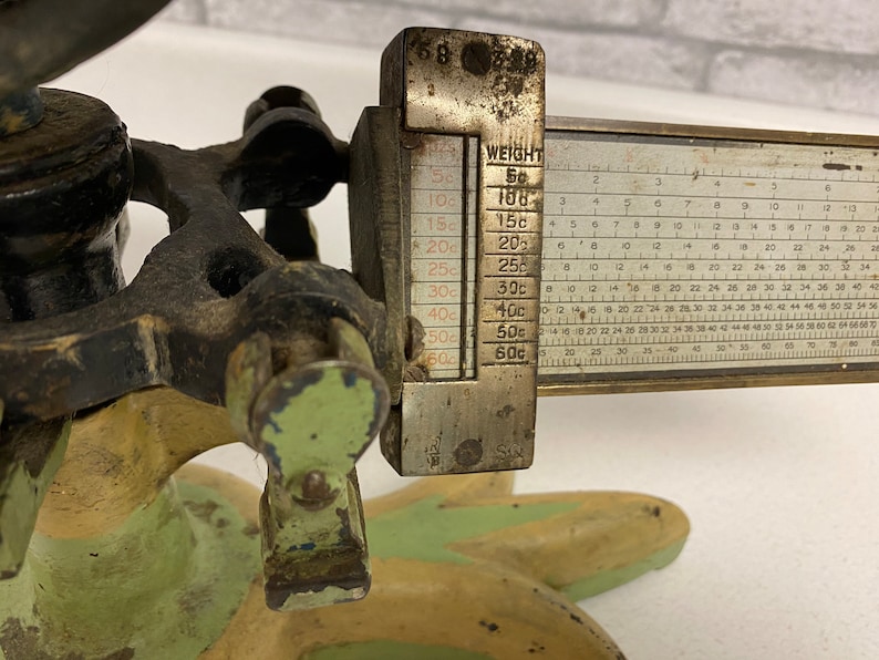 Vintage Fairbanks Scale, Candy, General Store, Cast Iron, Crows Foot ...