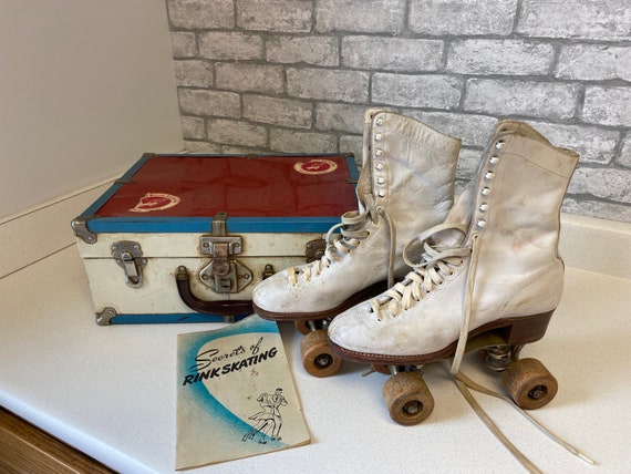 Vintage Roller Skates with box and accessories, 1950,… - Gem