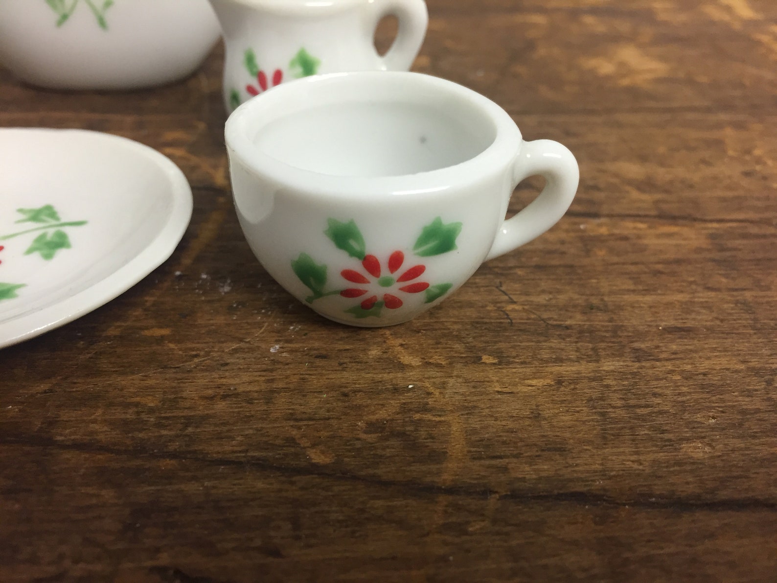 Vintage Miniature China Tea Set Made in Japan Teapot Sugar - Etsy