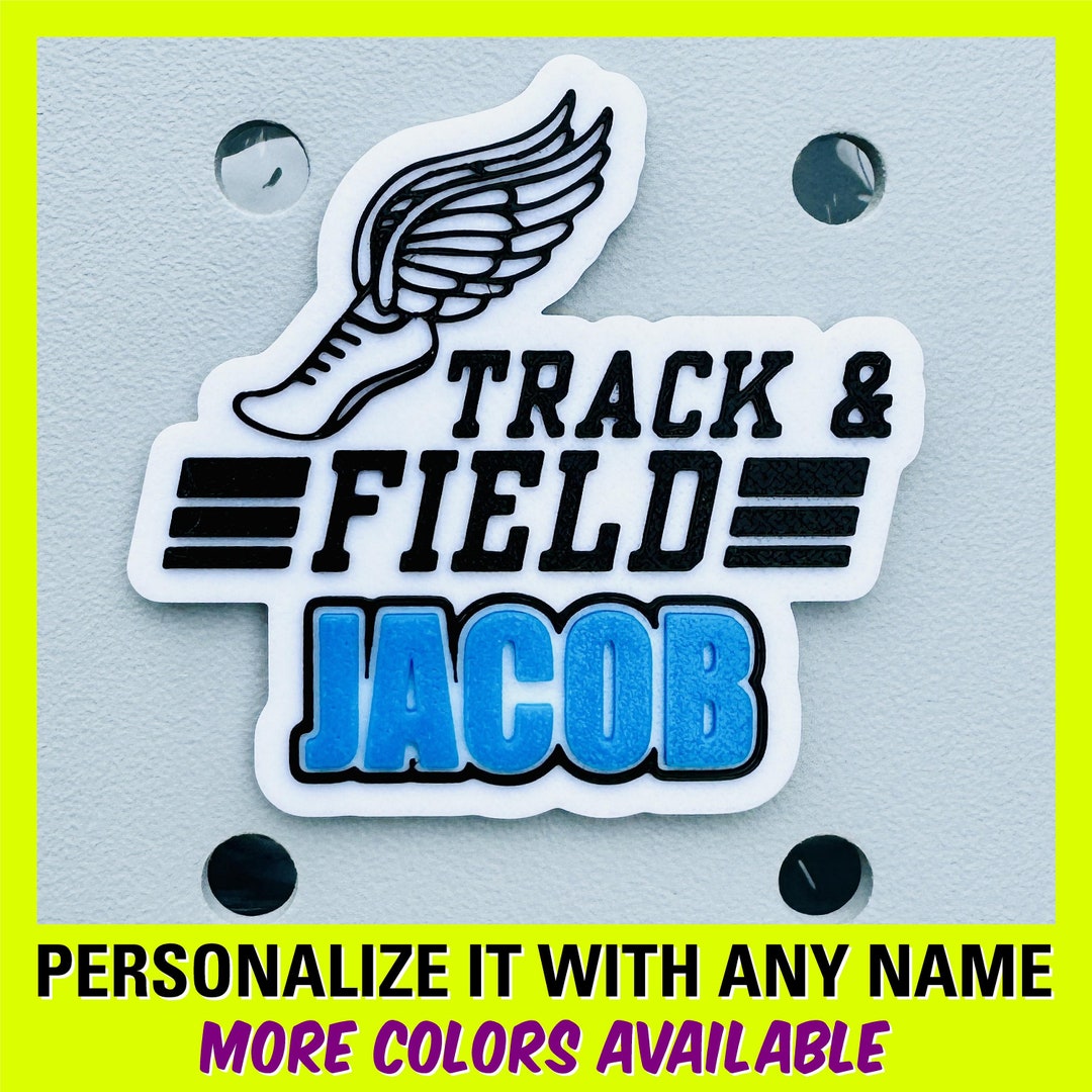 Personalized 3D Track Bogg Bag Tag, Custom Track Bogg Bag Charm, Track ...