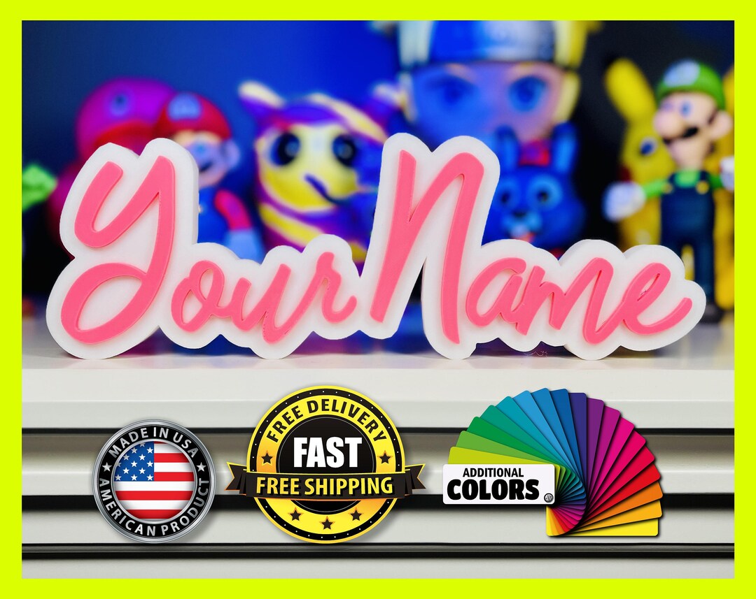 Custom BARBIE Nameplate Girl Gift Collector Gift Kid's - Etsy