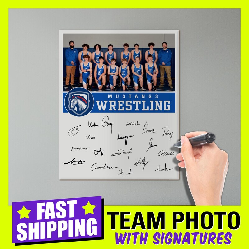 Autographed Wrestling - Etsy
