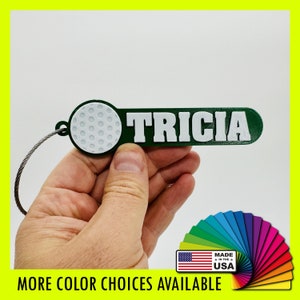 Personalized Golf Bag Name, Golf Name, Golf Keyring, Golf Tag, Bag Tag ...