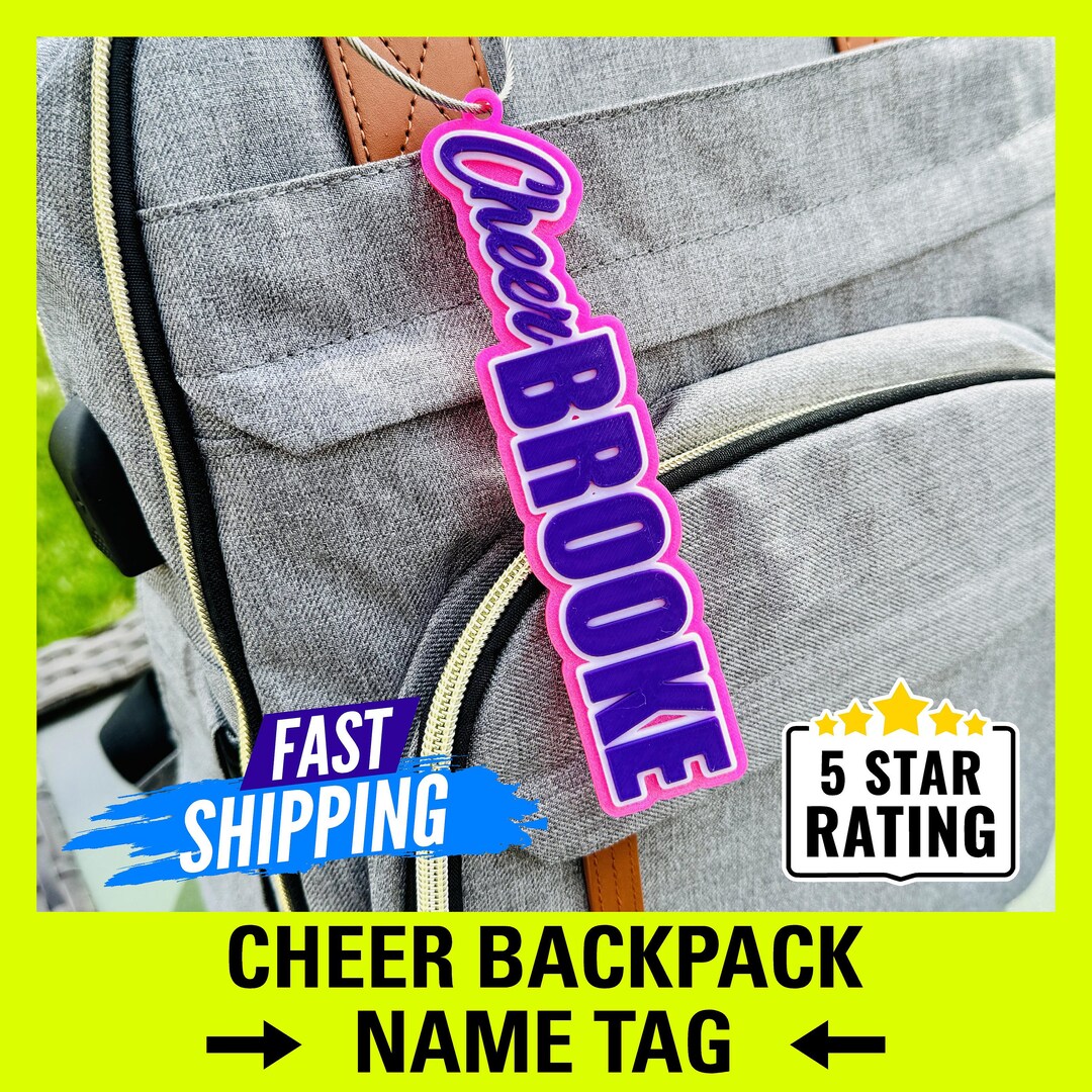 Personalized Cheer Keychain Cheer Squad Colors Custom Cheer - Etsy