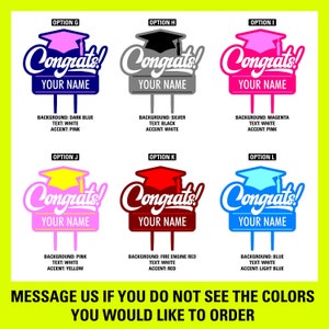 Personalized Graduation Cake Topper, Custom Graduation Cake Decor ...