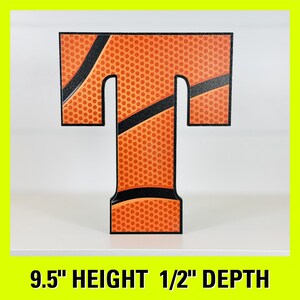 Basketball Personalized Wall Letters, Bedroom Basketball Theme Decor ...
