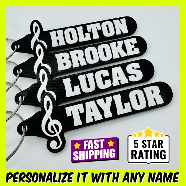 Music Luggage Tags - Etsy