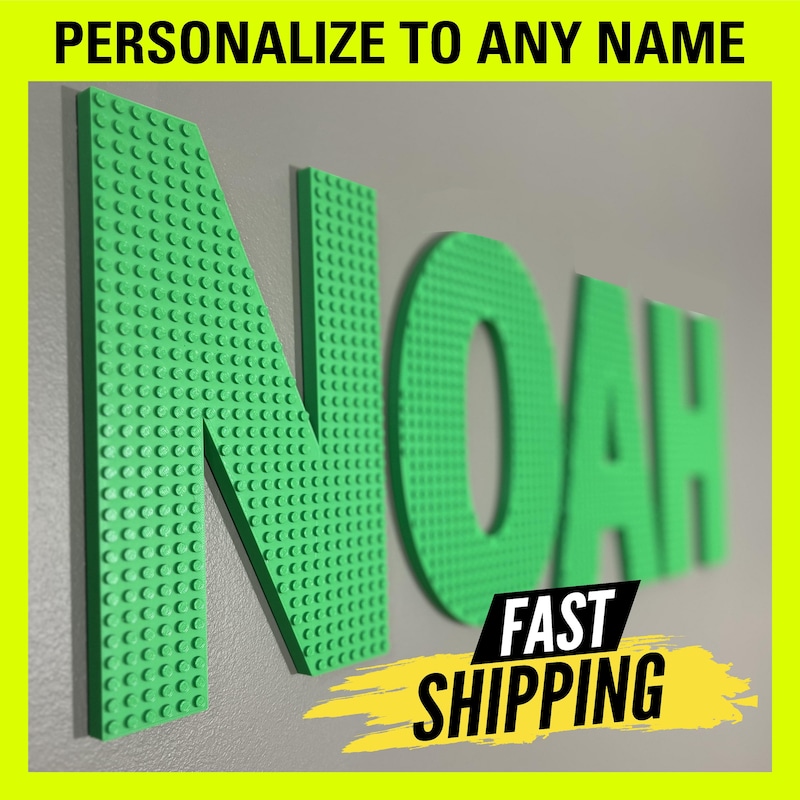 Playroom Name Letters - Etsy