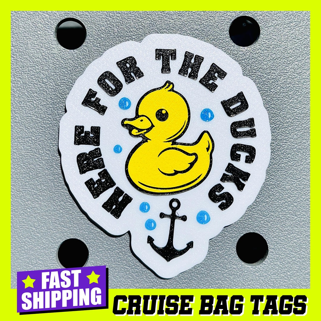 Cruise Bogg Bag Charm, Cruising Bogg Bag Rubber Duck Charm, Mom Bogg ...