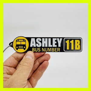 Bus Rider Back Pack Tag, 1st Grade, 2nd Grade, 3rd Grade School Bus ...