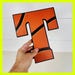 Basketball Personalized Wall Letters, Bedroom Basketball Theme Decor ...
