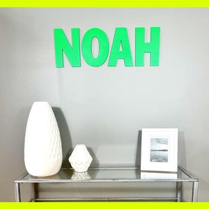 LARGE Brick Wall Letters, Custom Name Wall Letters, Personalized Brick ...