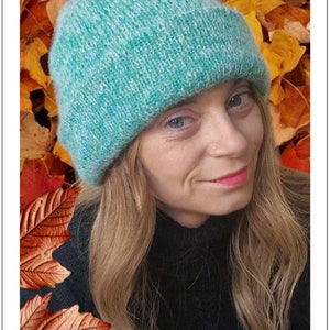 PDF Pattern/wzór Knitting Velvet Hat - Etsy