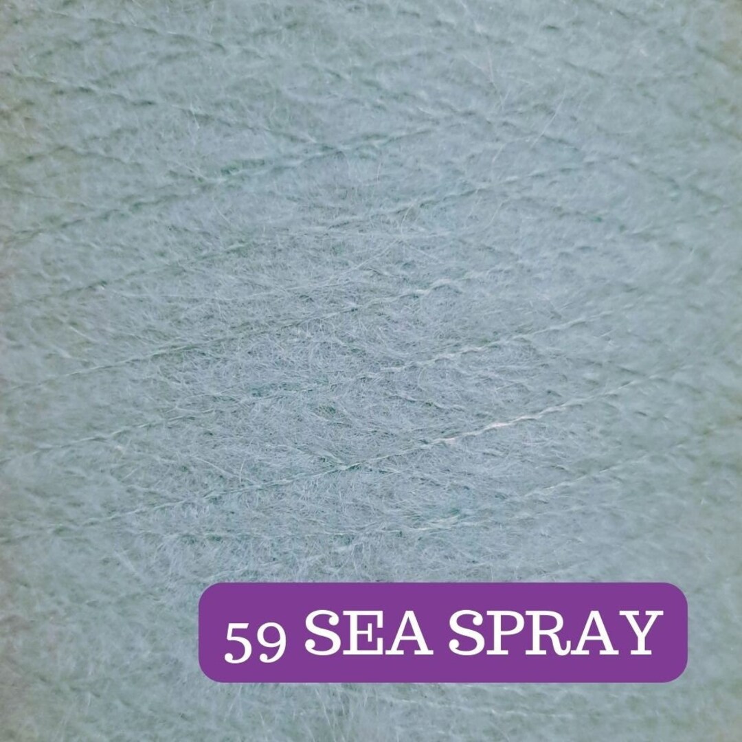 Mohair Solo Sea Spray Yarn - Etsy