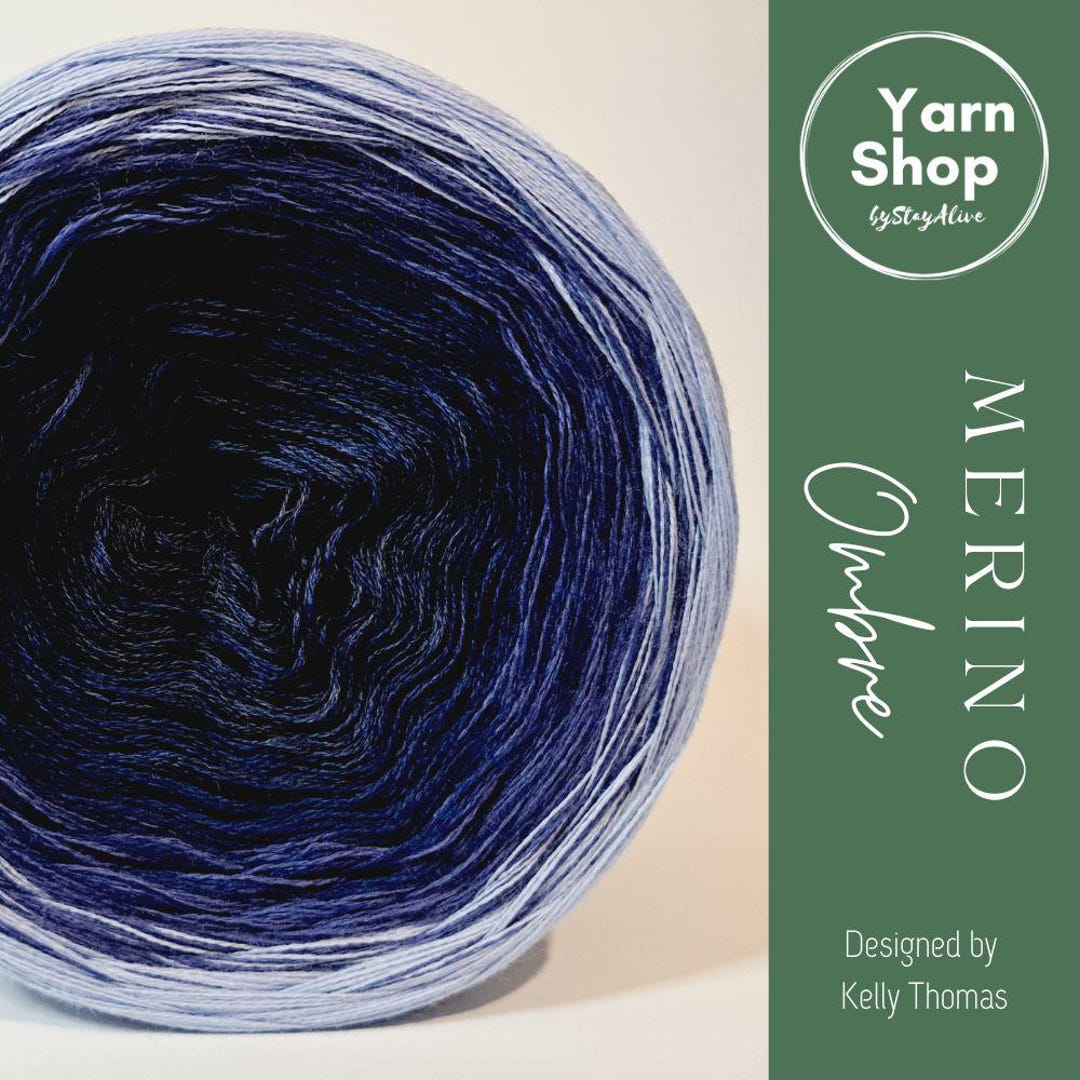MO040 Ombre Yarn Cake Pure Merino Extrafine Superwash MO-67-69-70-29 - Etsy