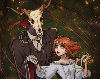 Elias Ainsworth the Ancient Magus Bride With Realistic Teeth 3D Print ...