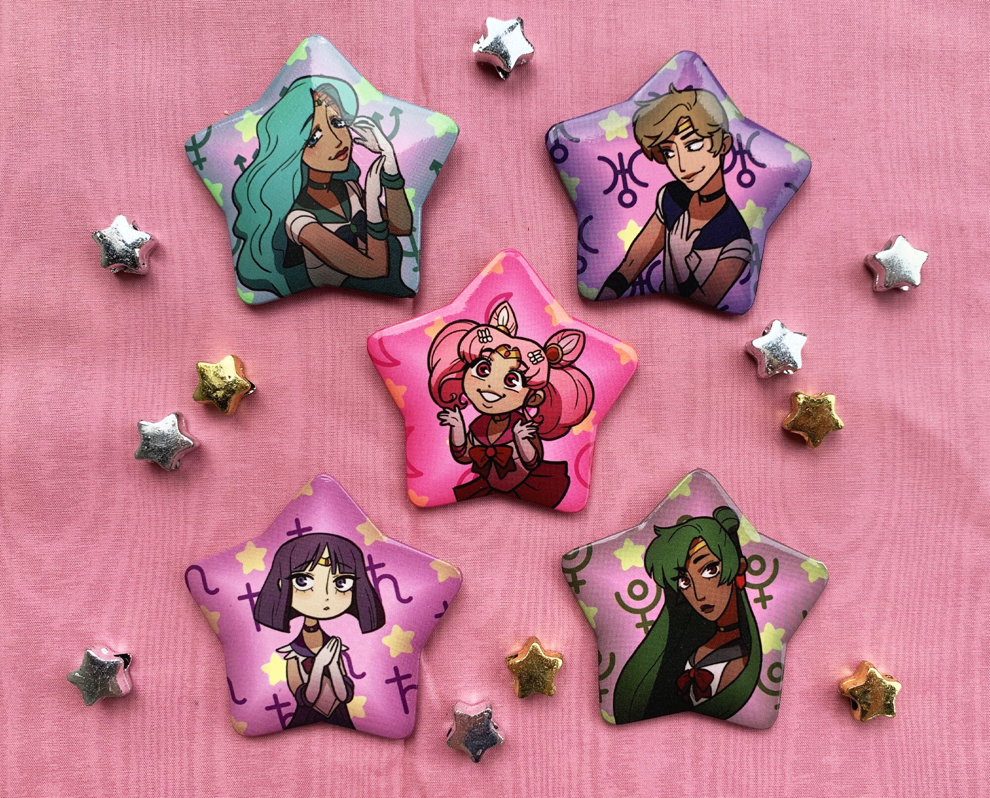 Sailor Star Pins - Etsy