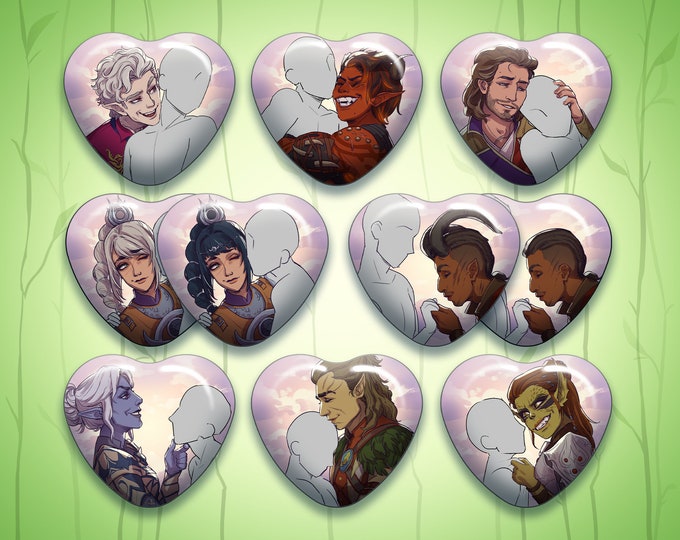 BG3 Ych/tav Shipping Button Commissions - Etsy