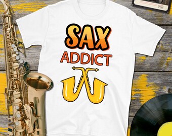 Saxophone Gifts Saxophone Tees Saxophone T-shirt Saxophone - Etsy