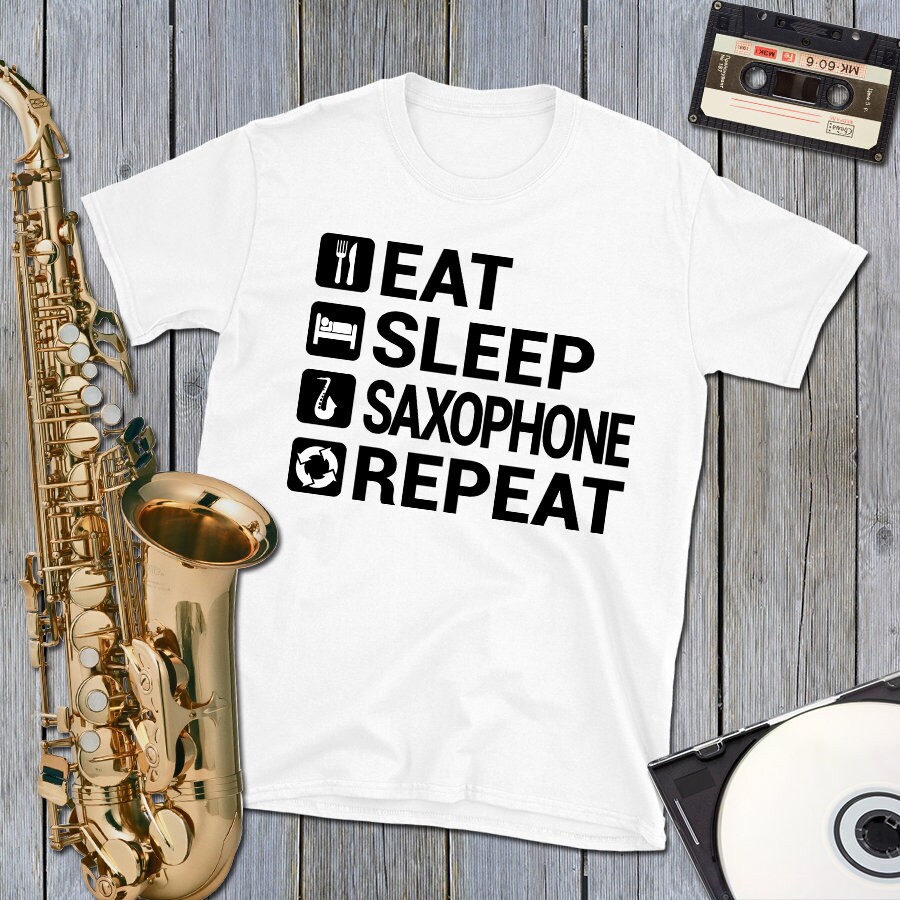 Saxophone Shirt Saxophone Gift Jazz Gift Sax Shirt - Etsy