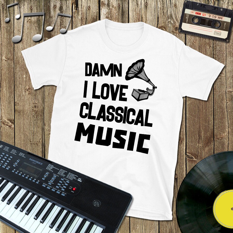 Classical Music Shirt Classical Music Gift Music Composer - Etsy UK