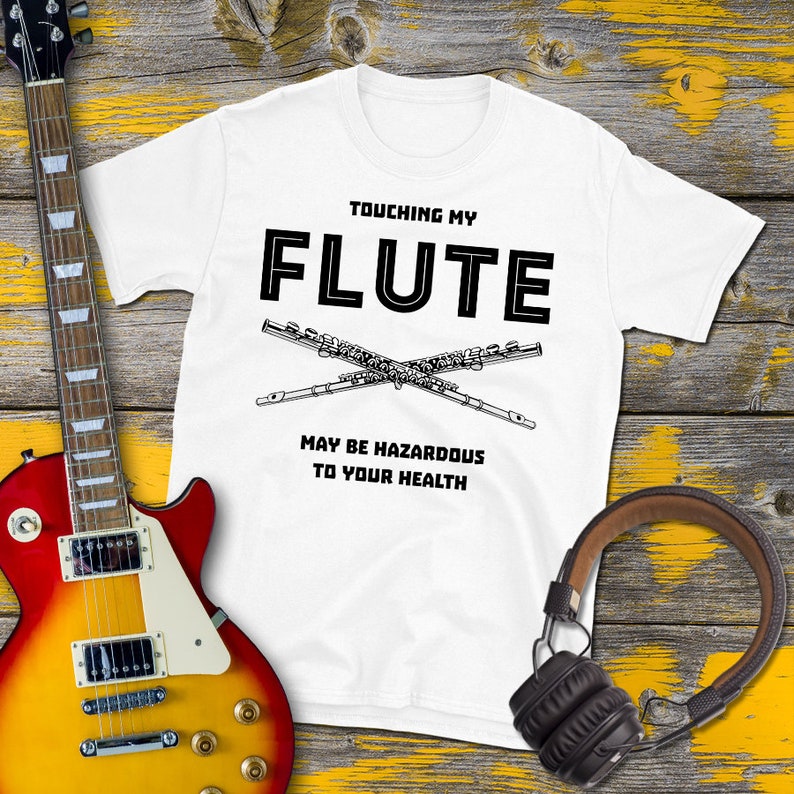 Flute T-shirt, Flute Gifts, Flutist Shirt, Flute Shirt, Flute Player ...