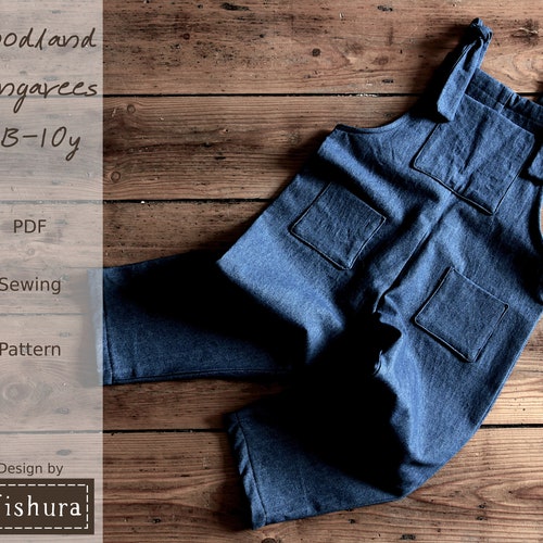 Overalls PDF Sewing Pattern - Etsy Australia