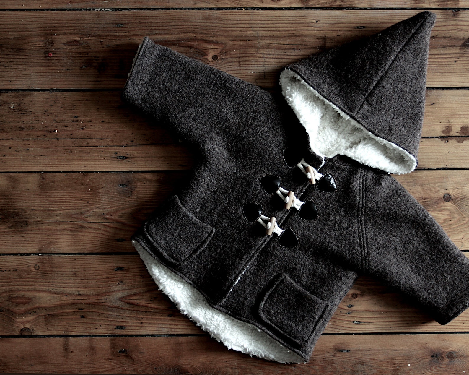 Coat Sewing Pattern With Pixie Hood Sizes 0-10y With | Etsy