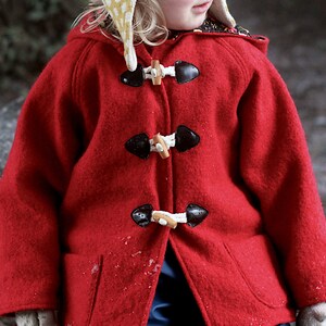Coat Sewing Pattern With Pixie Hood, Sizes 0-10y, With Step-by-step ...