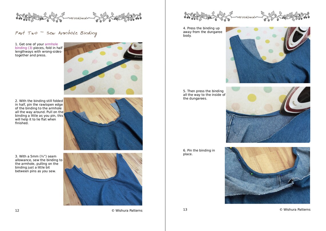 Kids Overalls Sewing Pattern PDF with step-by-step tutorial | Etsy