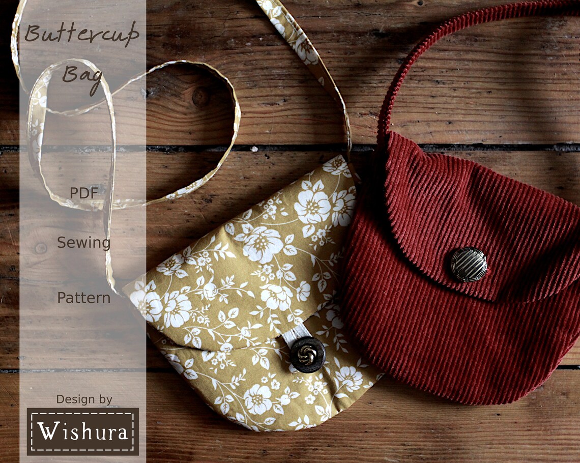 Messenger Bag Sewing Pattern PDF With Step-by-step Tutorial - Etsy