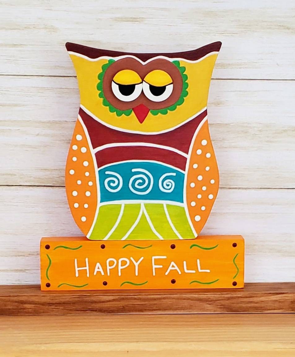 Happy Fall Owl
