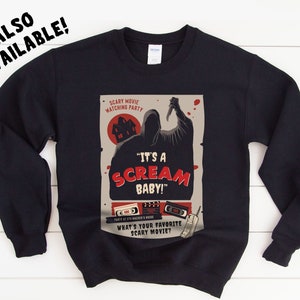 Scream Movie Sweater | Woodsboro High Sweater | Woodsboro Horror Film ...
