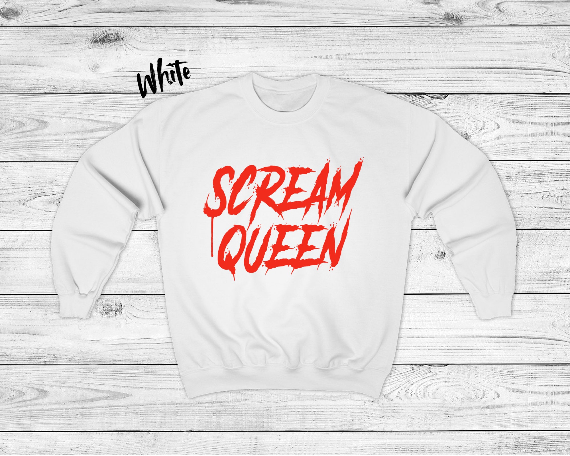 Horror Movie Gift Scream Queen Sweater | Scream Queens Shirt | Scream ...