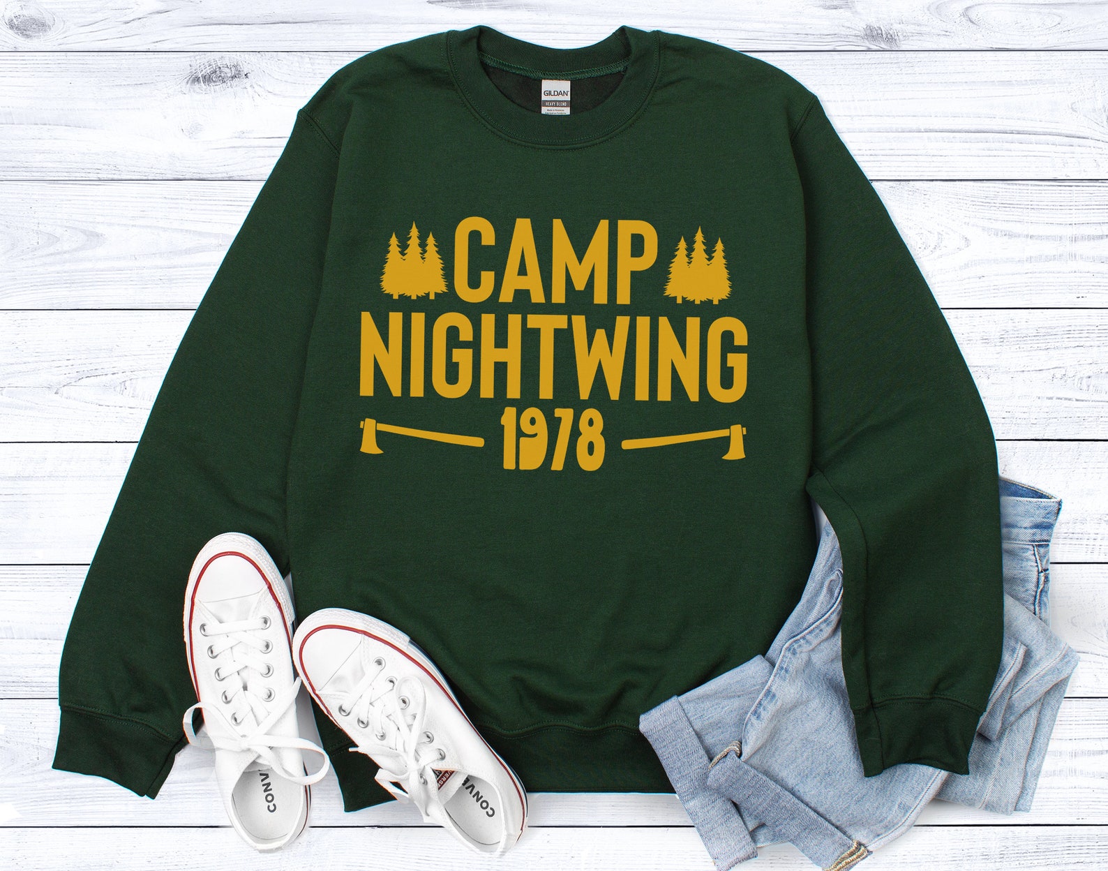 RL Stine Fear Street Camp Nightwing 1978 Sweatshirt - Etsy