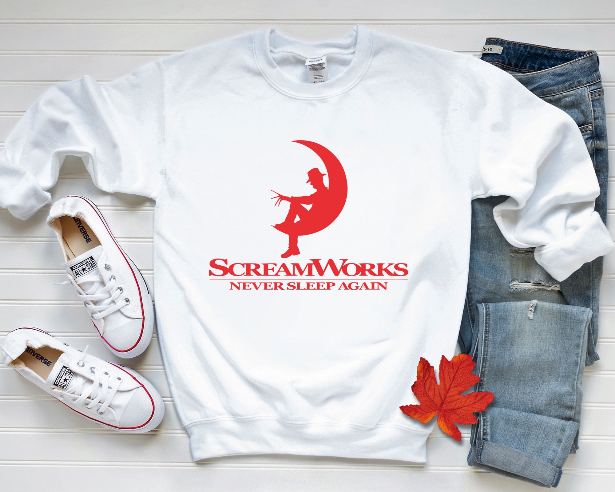 Freddy Krueger Sweater Horror Movie Gifts Nightmare on Elm | Etsy