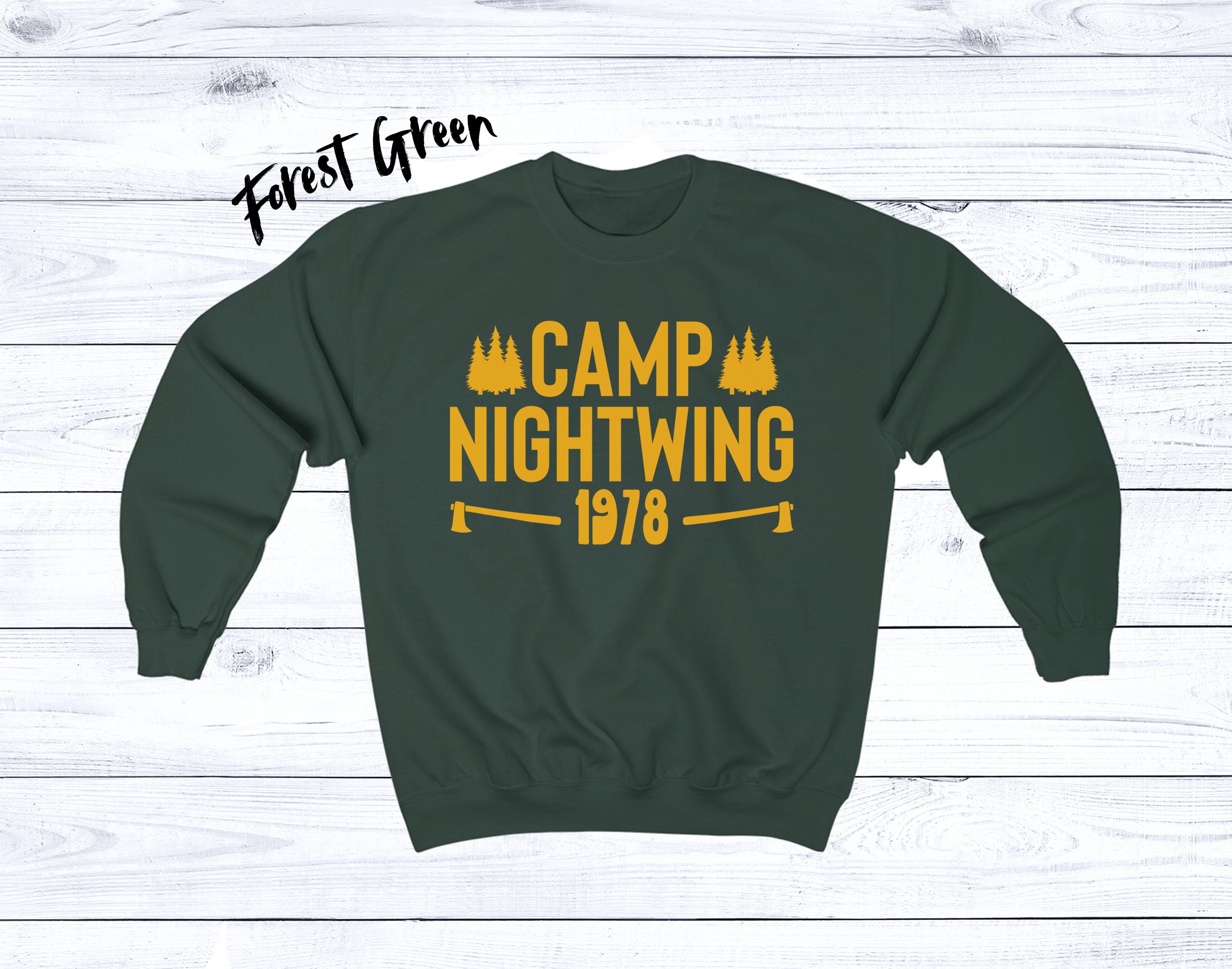 RL Stine Fear Street Camp Nightwing 1978 Sweatshirt - Etsy